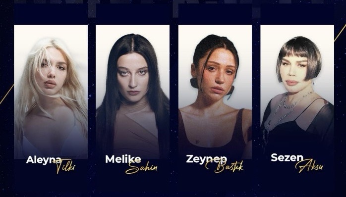 Gençlerin Oylarıyla ALEYNA TİLKİ, MELİKE ŞAHİN, ZEYNEP BASTIK ve SEZEN ...